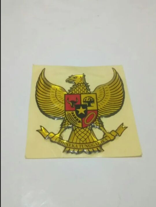 Sticker timbul Burung Garuda/pancasila/lambang negara ri | Lazada Indonesia