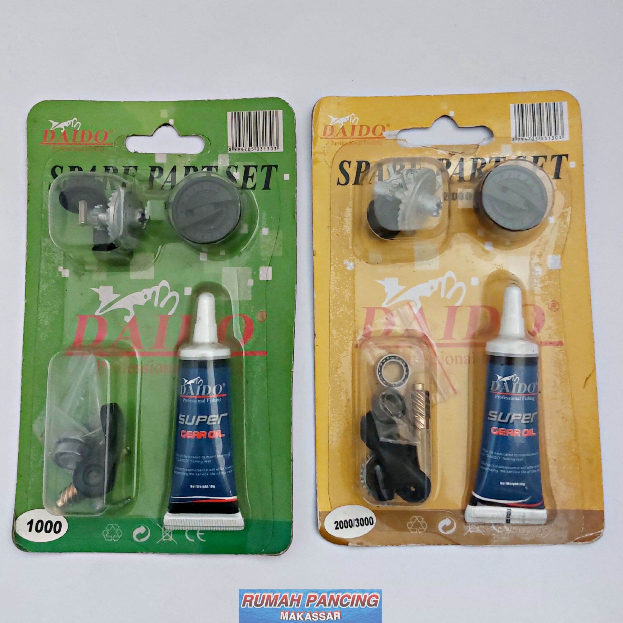 Daido Spare Part Reel Set / Bagian Dalam Gulungan / Katrol Pancing ...