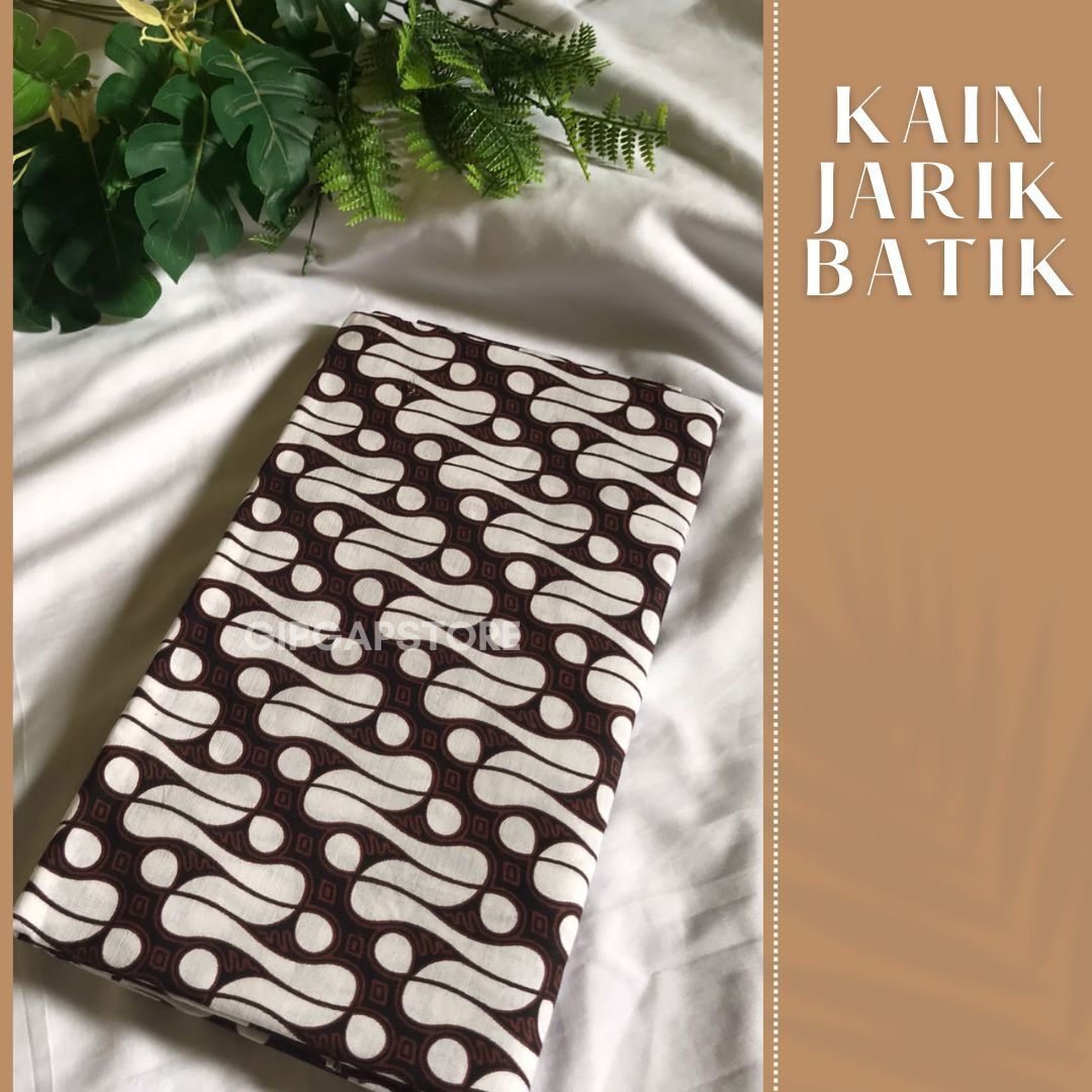 Kain Jarik Batik Salam Gip-Gap Store Warna Coklat & Putih | Lazada ...