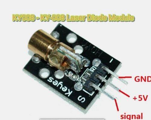 KY008 / KY-008 Laser Diode Module 650nm ARDUINO | Lazada Indonesia