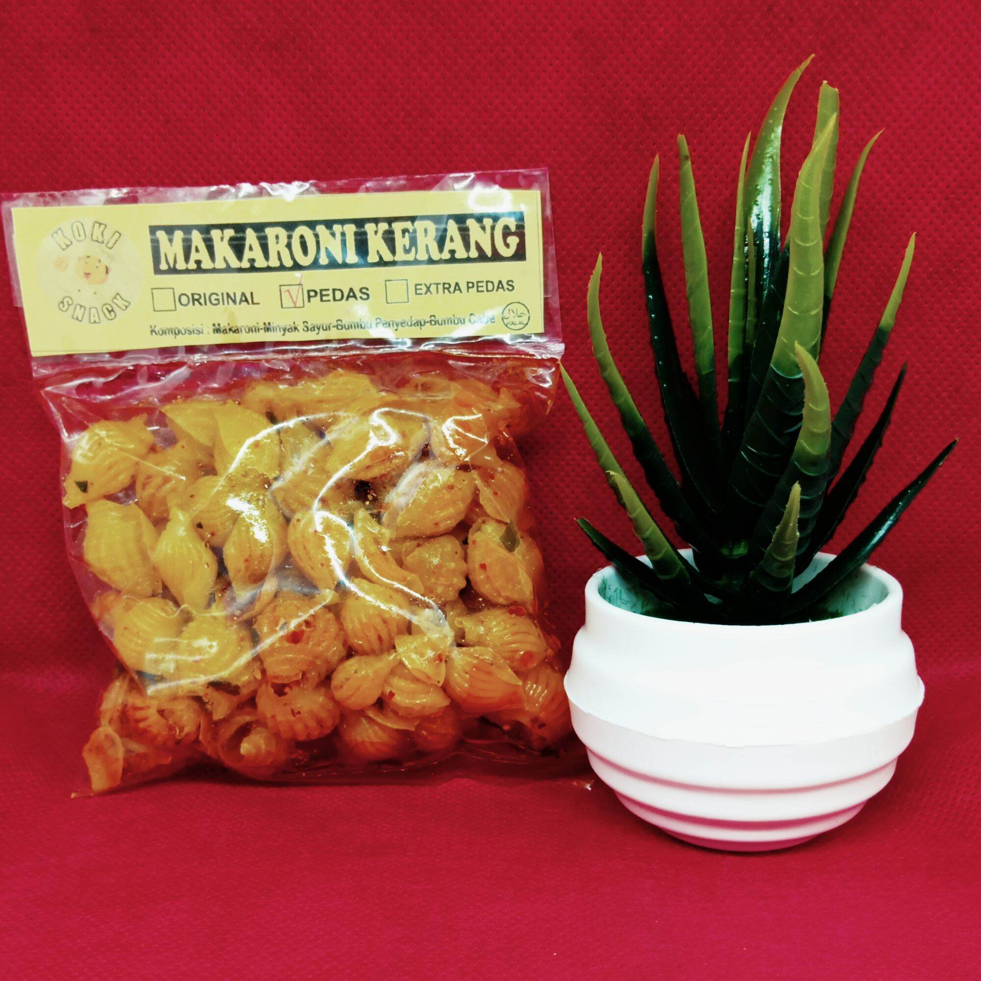 Makaroni Kerang Pedas Jeruk MaQueen Snack | Lazada Indonesia