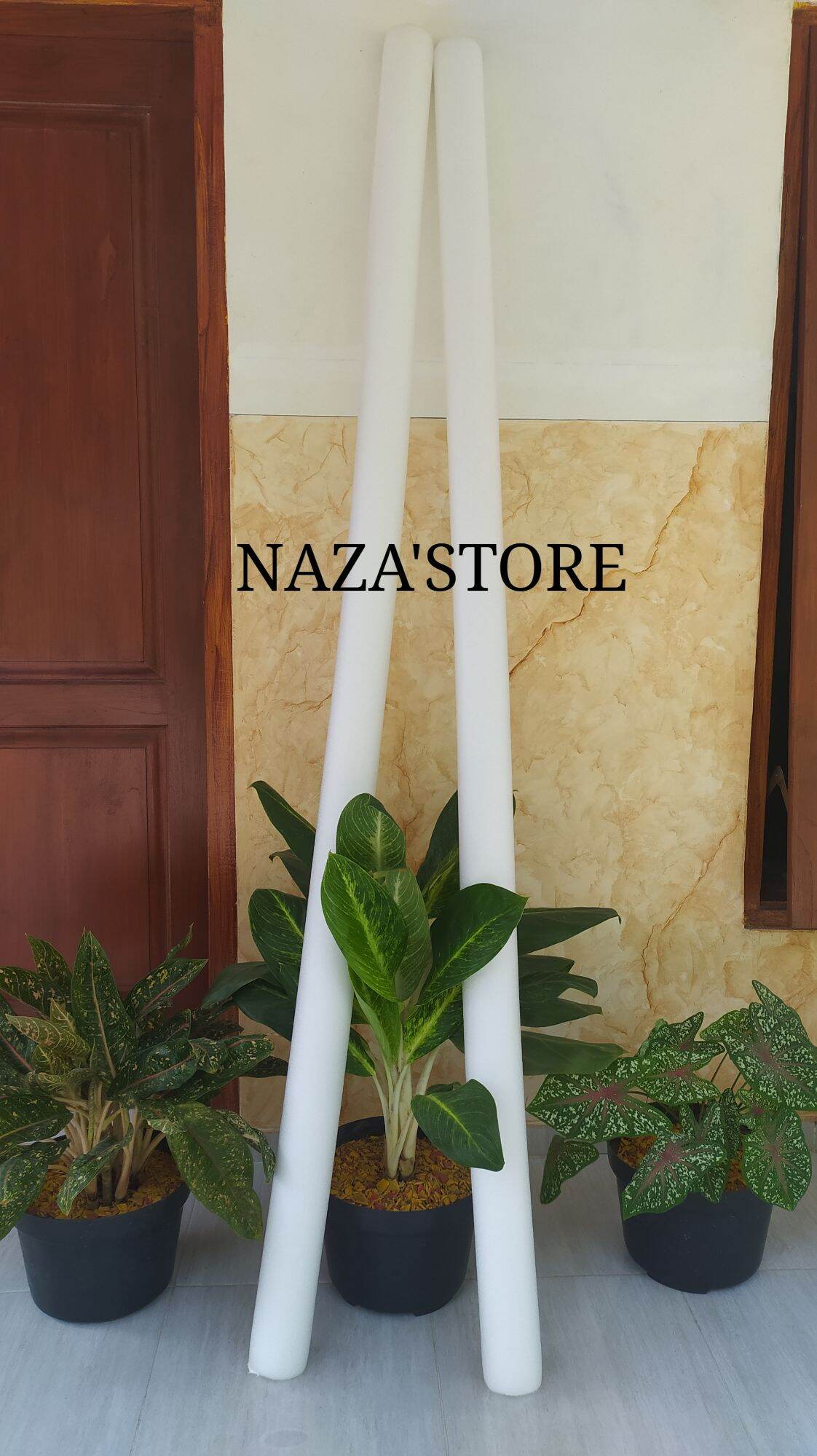 Gabus Busa Elastis Bulat 2meter Untuk Tancapan Bunga Dekorasi | Lazada ...
