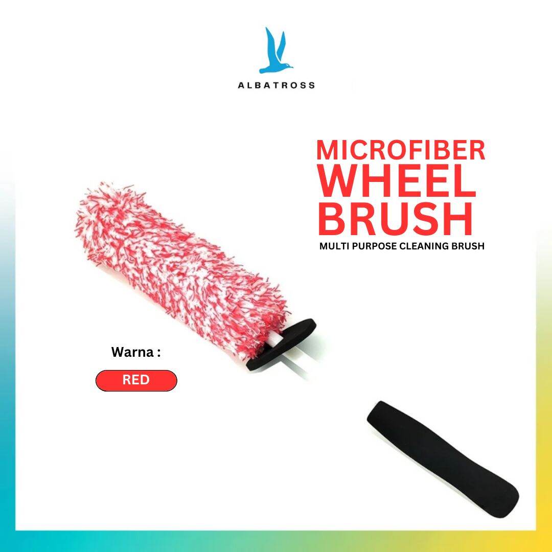 MICROFIBER WHEEL BRUSH DETAILING / SIKAT PEMBERSIH VELG BAN RODA MOBIL ...