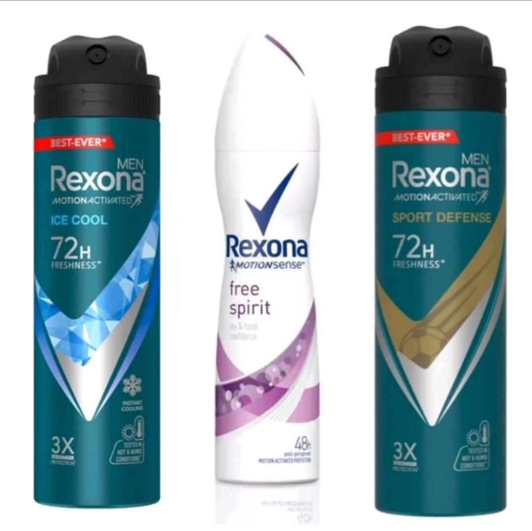 REXONA Women / Men Deodorant Spray 135ML | 150ml | Deodoran Spray Pria ...