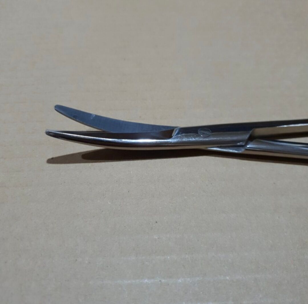 Gunting IUD 23 cm Bengkok / Mayo Scissors Curved 23cm / Gunting Operasi ...