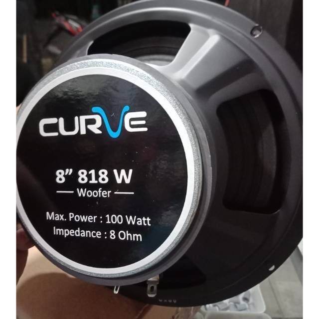 Speaker 8 Inch Speaker Woofer CURVE type 818 W | Lazada Indonesia