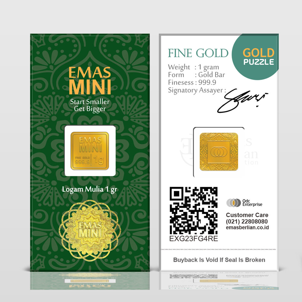 Emas mini gold 0,1gr logam mulia | Lazada Indonesia
