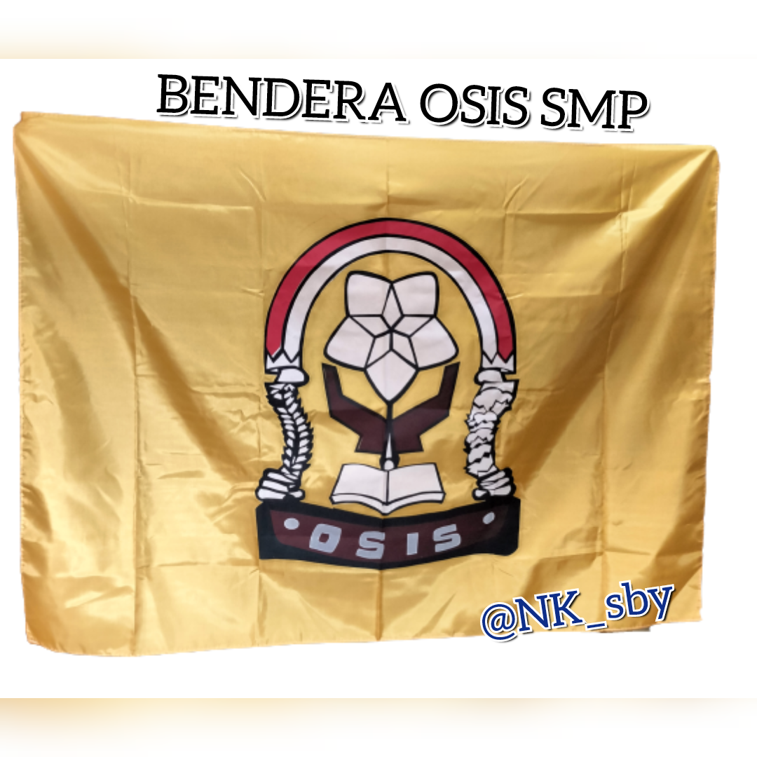 BENDERA OSIS SMP ( FULL WARNA ) | Lazada Indonesia