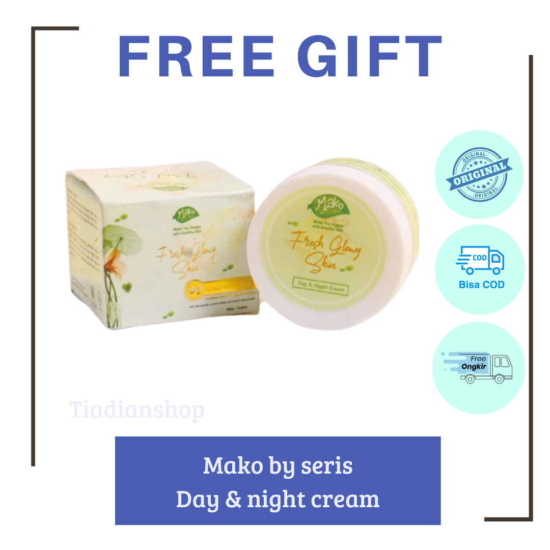 (ORIGINAL) Fresh Glowy Skin Day & Night cream mako by series ...