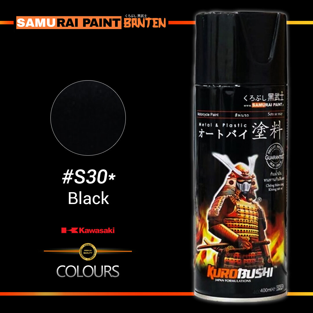 Samurai Paint Hitam S30 Black Suzuki Colours | Lazada Indonesia