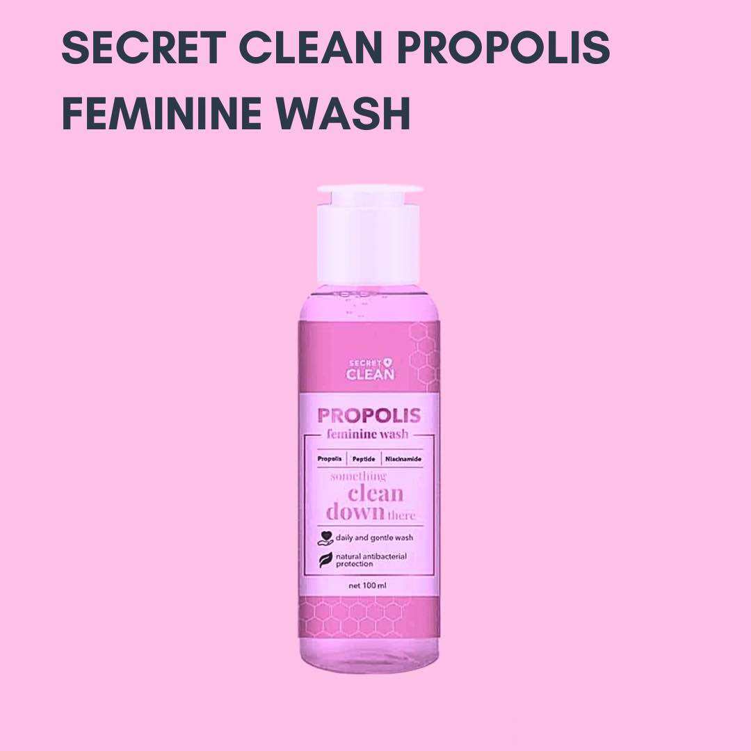 PAKET LENGKAP SECRET PROPOLIS FEMININE WASH / FEMINIE SPRAY | Lazada ...