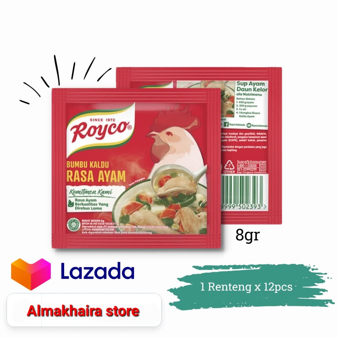 Royco ayam 8gr 1 renteng/12pcs | Lazada Indonesia