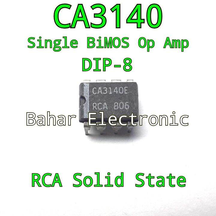 IC CA3140 DIP-8 RCA Solid State | Lazada Indonesia
