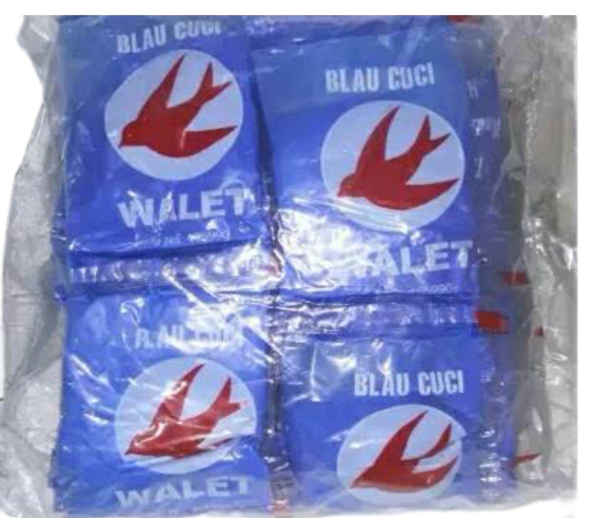 Promo Harga Special !!! Blau Cuci Cap Walet 1 pak Isi 30 pcs | Lazada ...