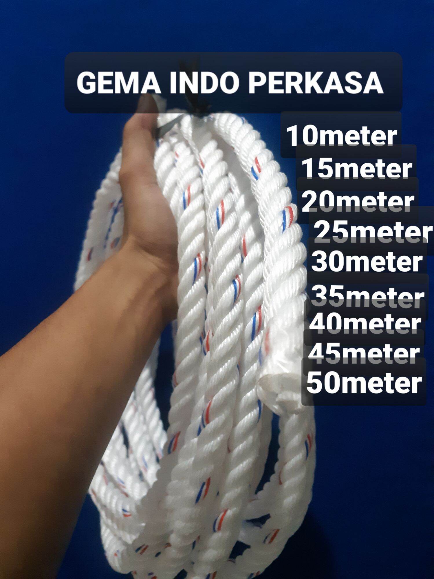 Tali tambang 16mm (10meter,20meter,30meter,40meter,50meter)//Tali ...