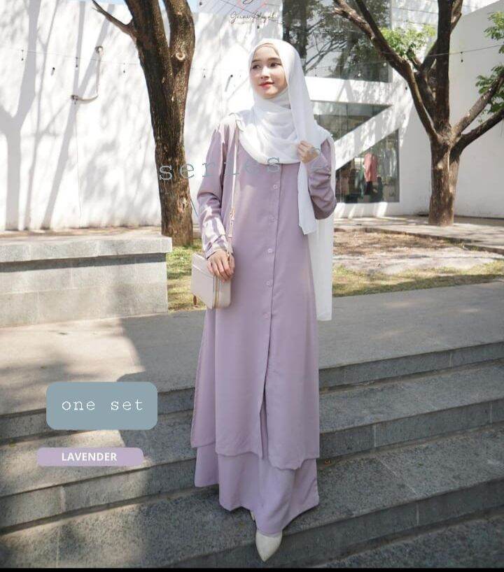 one set + rok tunik - SERIES 2 | Lazada Indonesia