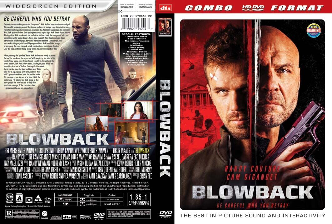 Kaset Dvd Film Action 2022:BLOWBACK | Lazada Indonesia