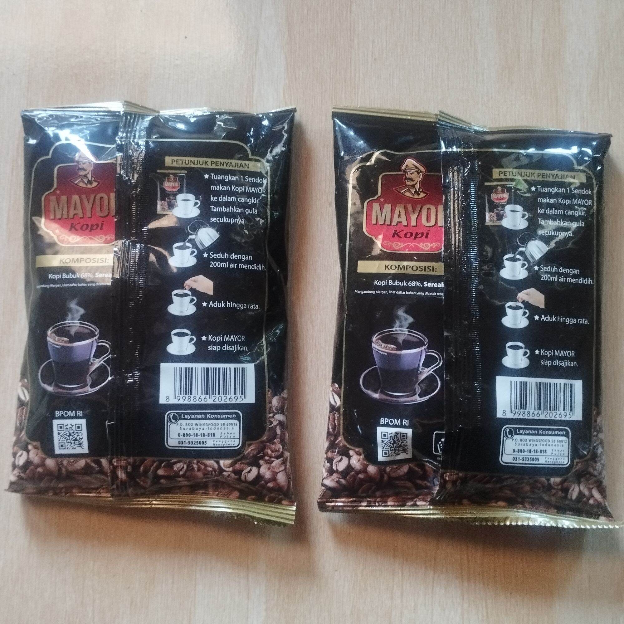 Mayor Kopi 129g Kopi Bubuk Berkualitas dengan Aroma & Rasa Khas ...