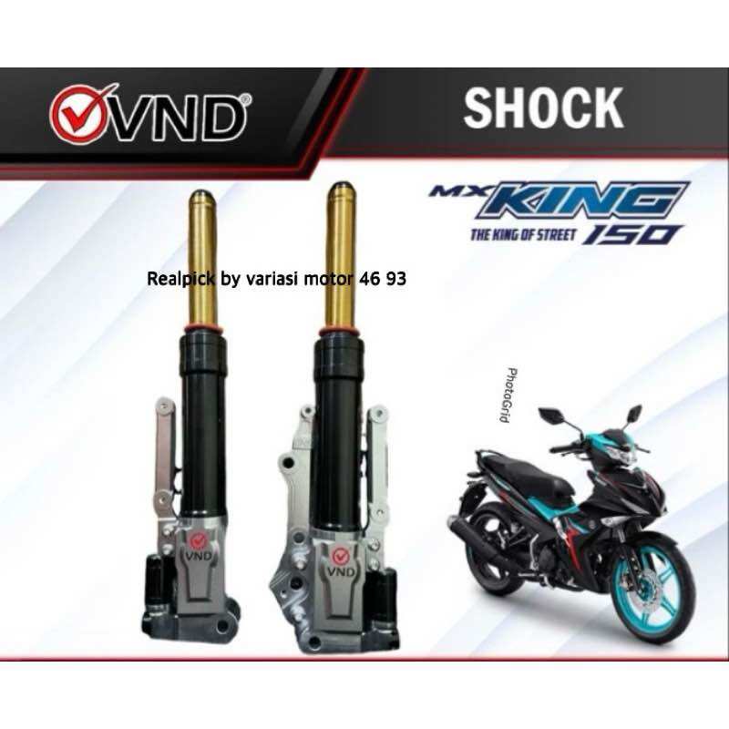 suspension shock vnd ak111 mx king shockbreaker depan vnd mx king 150 ...