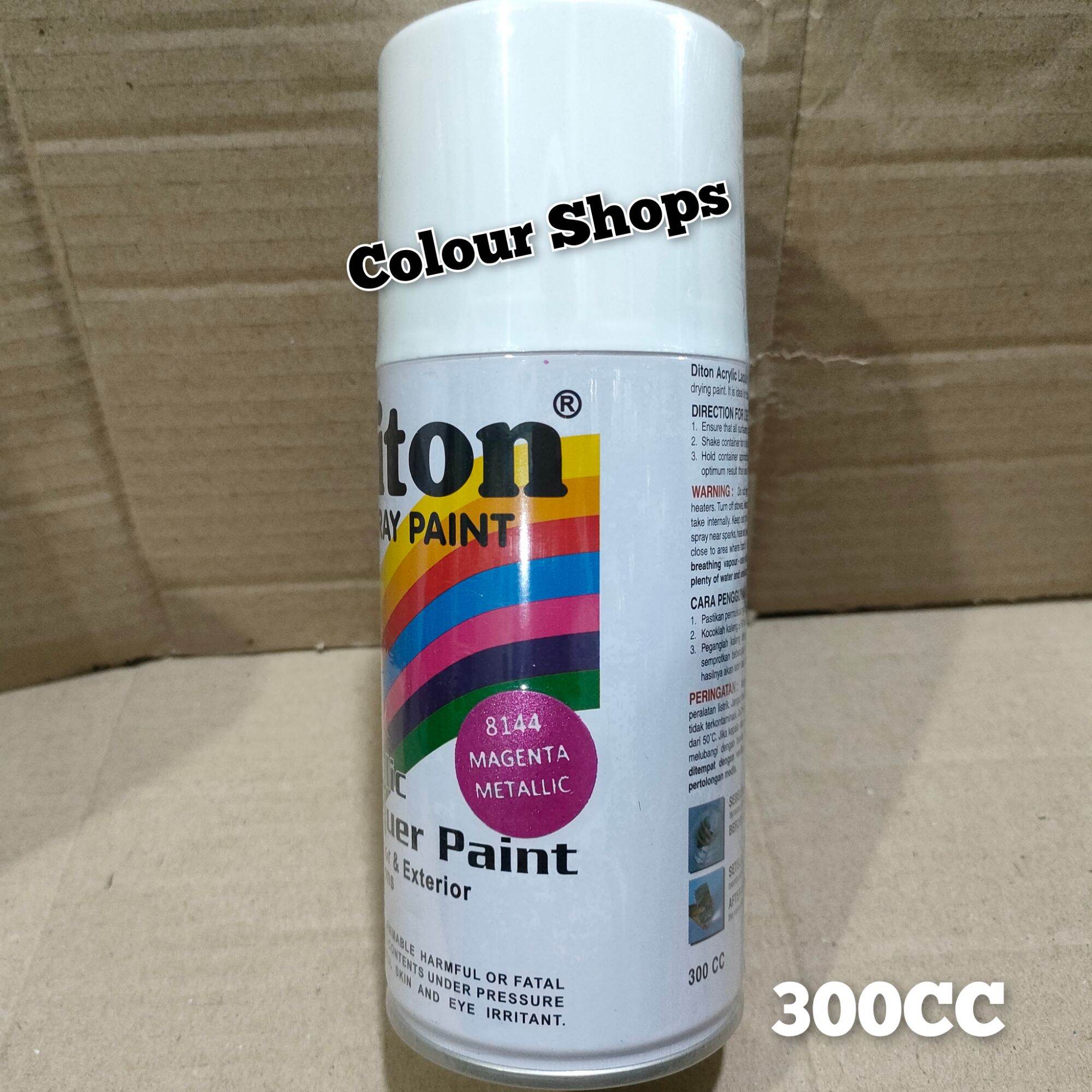 Pilok Pilox Cat Semprot Diton Ping Magenta Pink Metalic Metalik 8144 ...