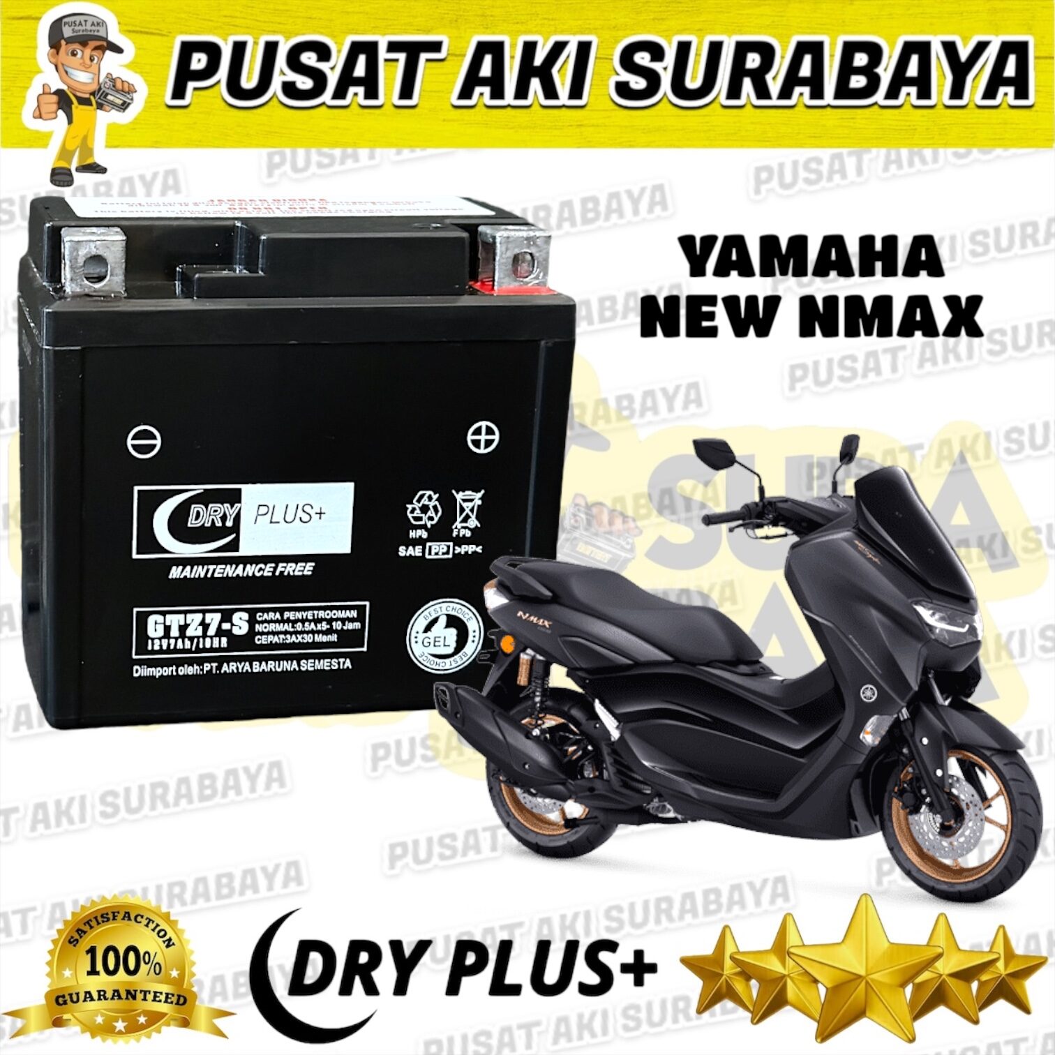Jual Aki 7 Ampere 12 Volt Kering Nmax Terbaru - Jun 2024 | Lazada.co.id