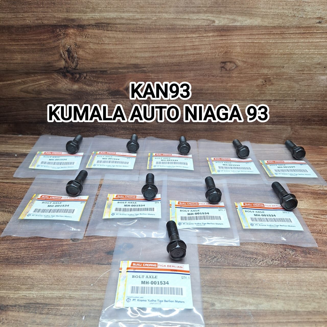 BAUT AS RODA BAUT NAP CANTER PS125 HDX HD125 ( BAJA ) ORIGINAL HARGA ...