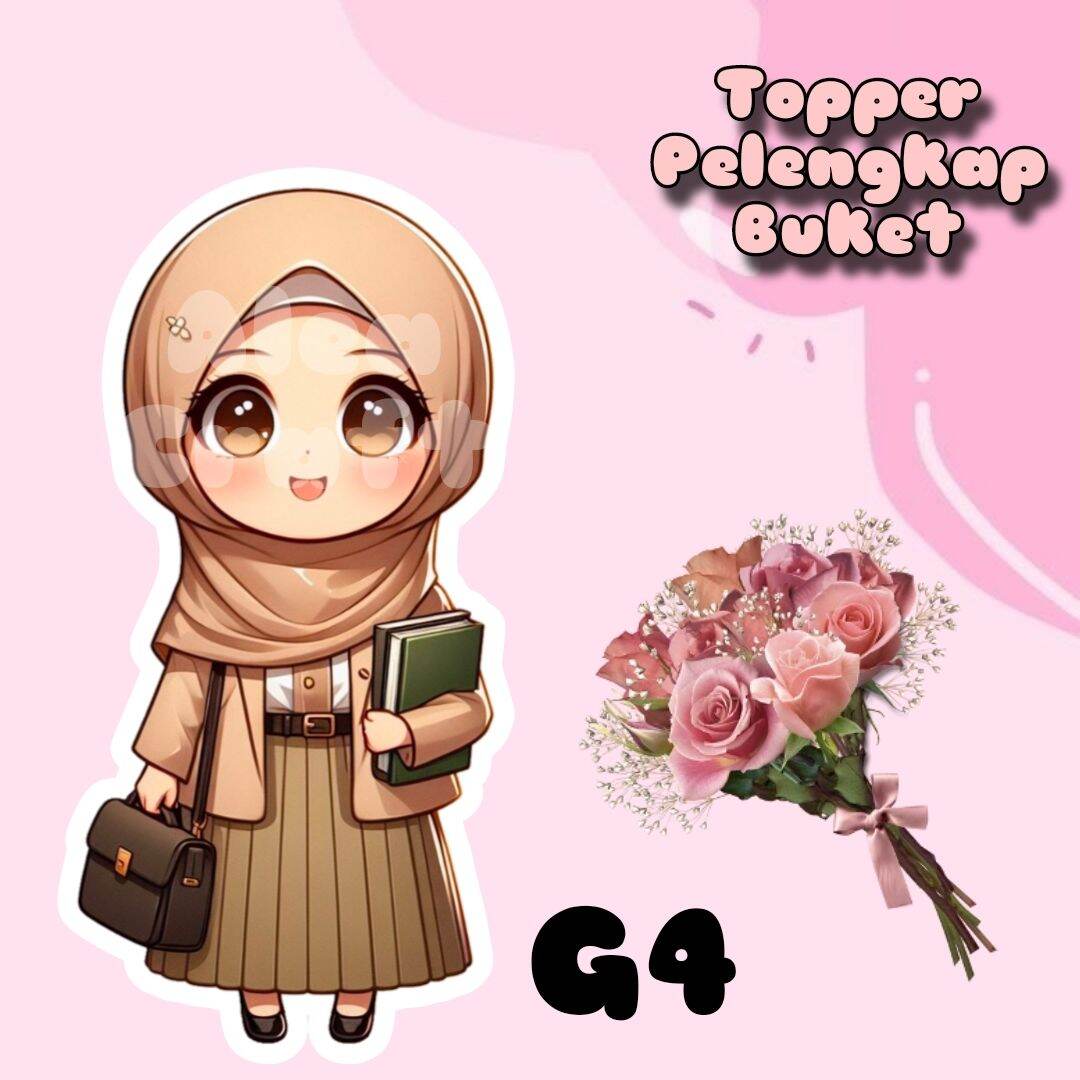 Topper Guru Pelengkap Buket Topper Hari Guru | Lazada Indonesia