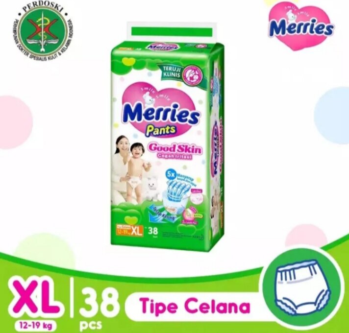 Merries Good skin Pants XL 38 | Lazada Indonesia