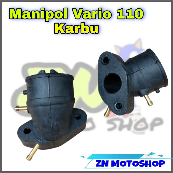 Manipol Vario 110 Lama Intake Manifold Insulator Karburator Vario 110 Karbu | Lazada Indonesia