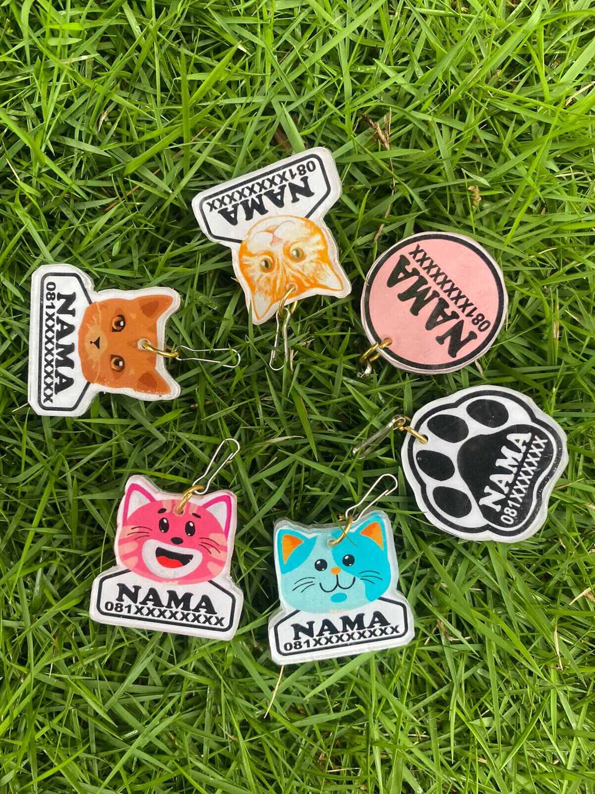 Name Tag kalung kucing, CUSTOM NAMA | Lazada Indonesia