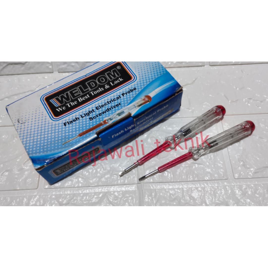 Obeng Min Testpen AC - weldom / obeng test pen / tes pen / taspen ...