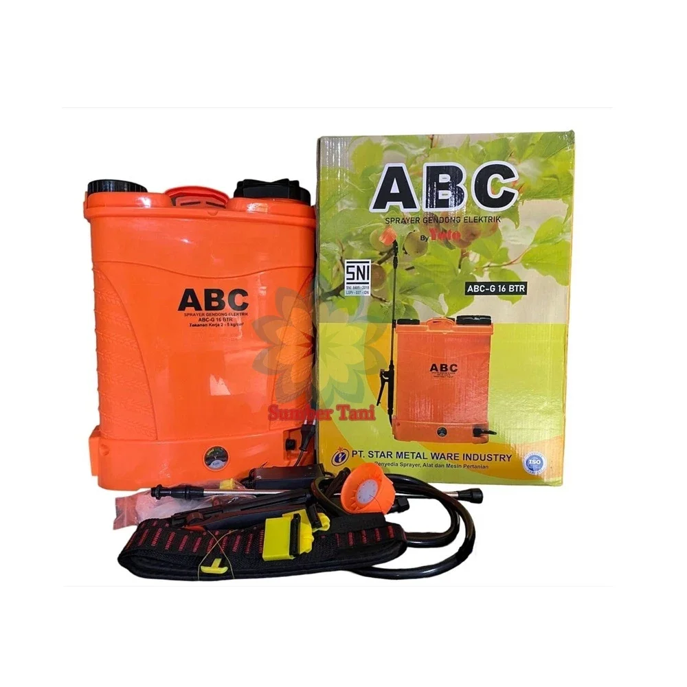 Tangki Sprayer Elektrik ABC 16L Alat Semprot hama Otomatis | Lazada ...