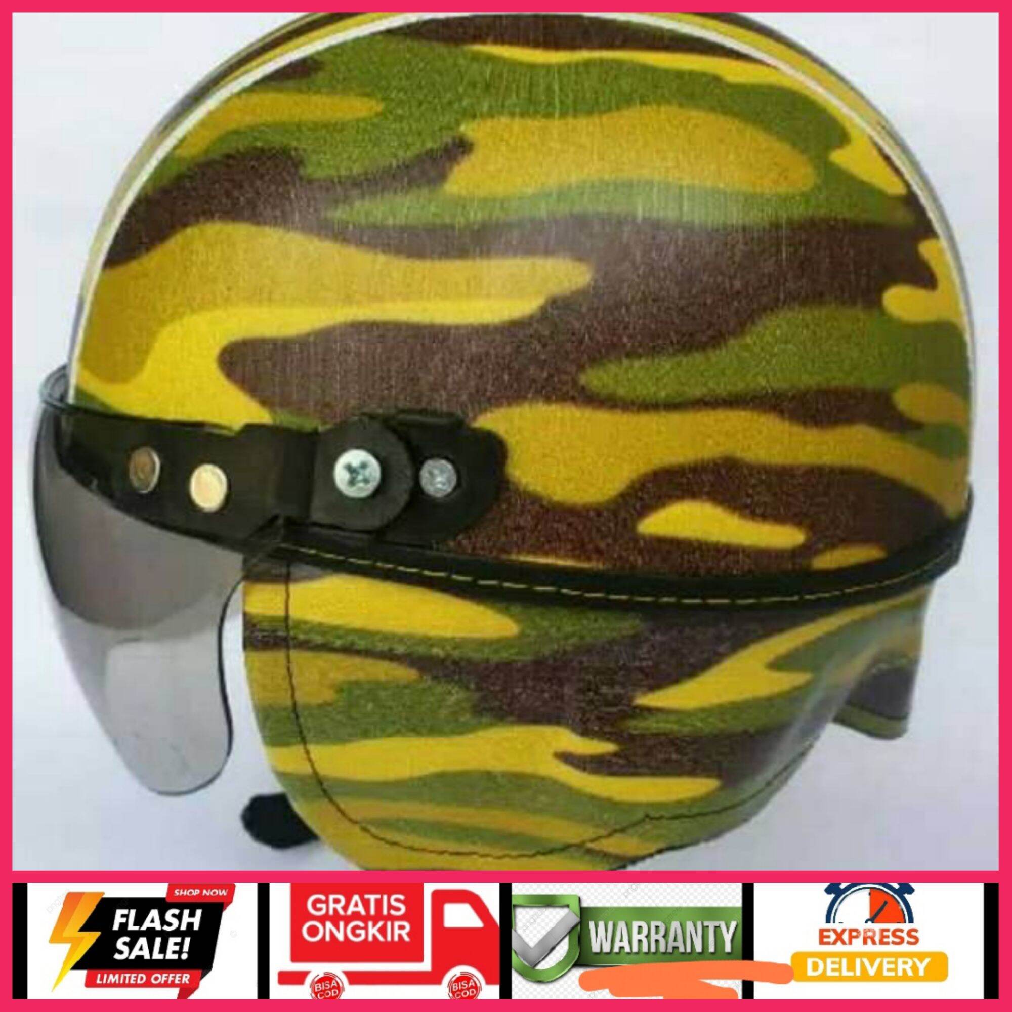 Helm Motor Anak Helm Army Anak Helmet Anak | Lazada Indonesia