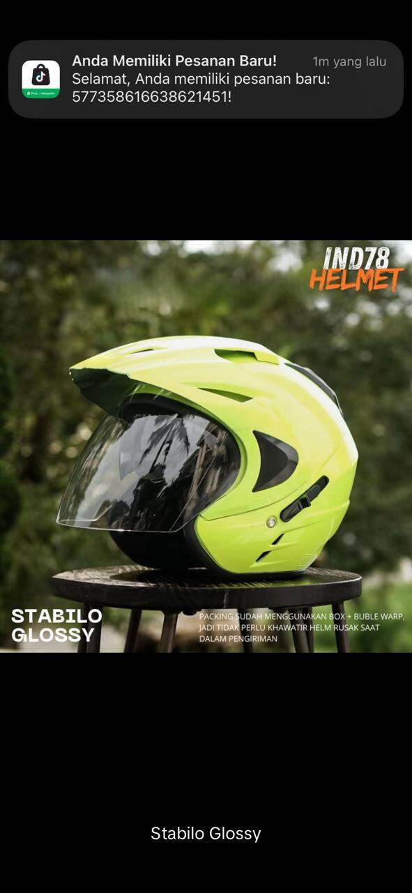 Helm INK T1-JP8 Doble Visor Hallface | Lazada Indonesia