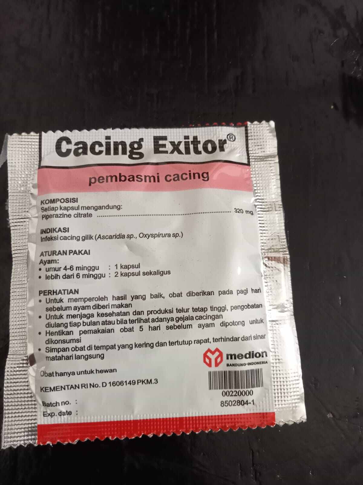 Cacing exitor obat ayam pembasmi cacing | Lazada Indonesia