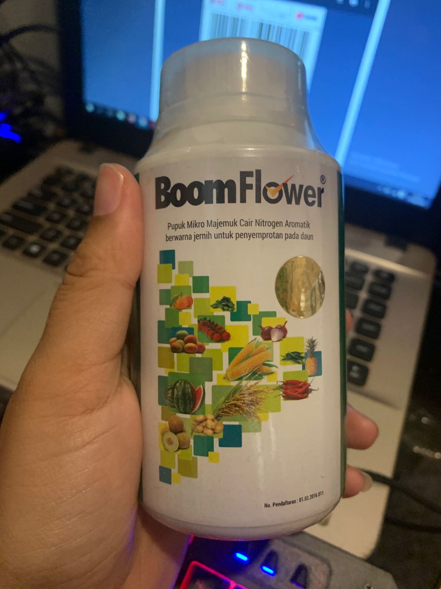 BOOM FLOWER 250ml PUPUK MIKRO MAJEMUK CAIR NITTOGEN ATOMATIK UNTUK ...