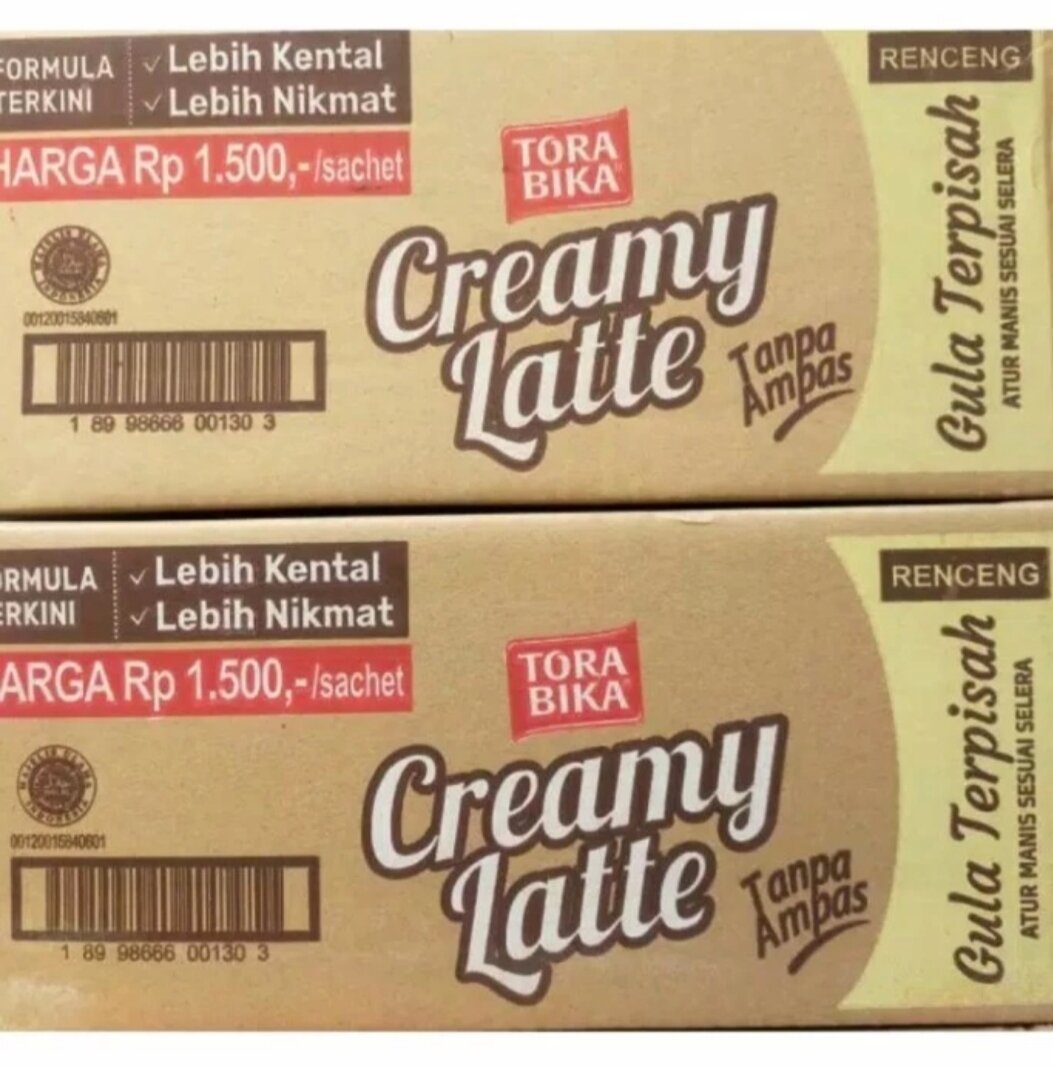 TORABIKA Creamy Latte 1 dus isi 120 sachet | Lazada Indonesia