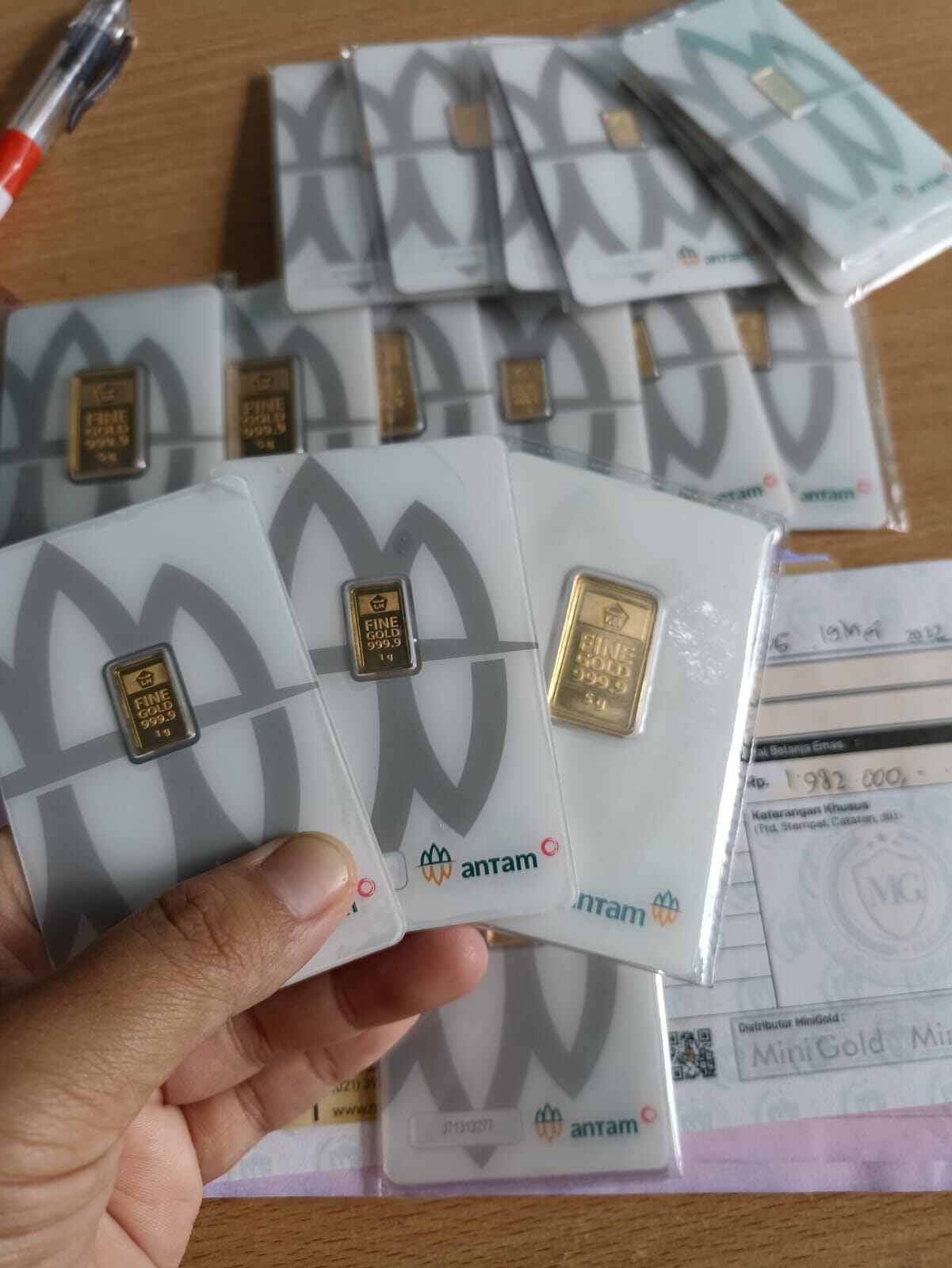Antam 2gr Red mark reinveted certieye press pure gold 24 karat | Lazada ...