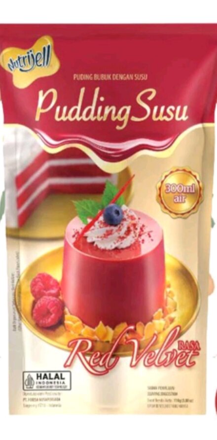 Puding Susu Nutrijel Red Velvet | Lazada Indonesia
