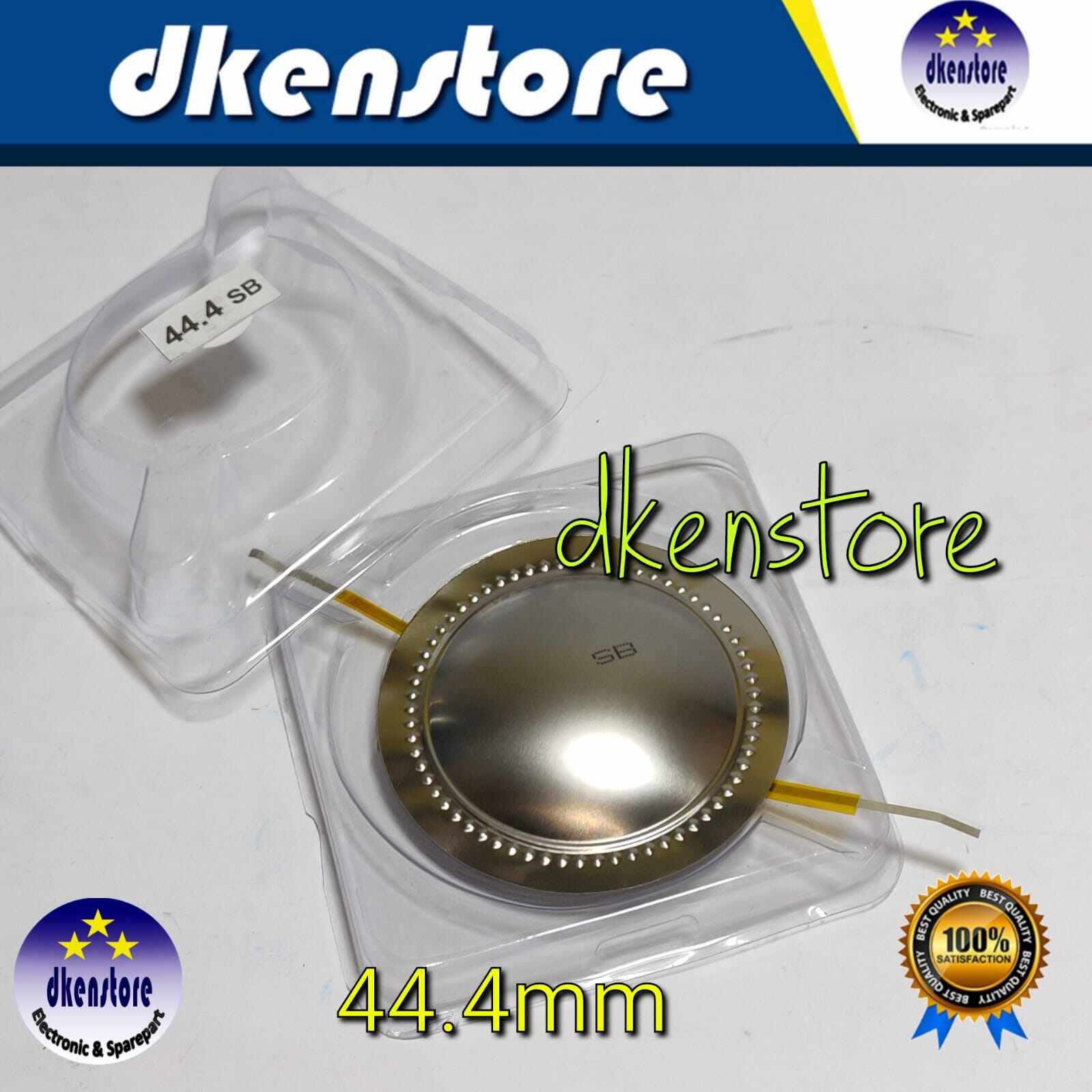 Spool Driver Tweeter 44.4mm Tanpa binding post Polos Spul twiter SB ...