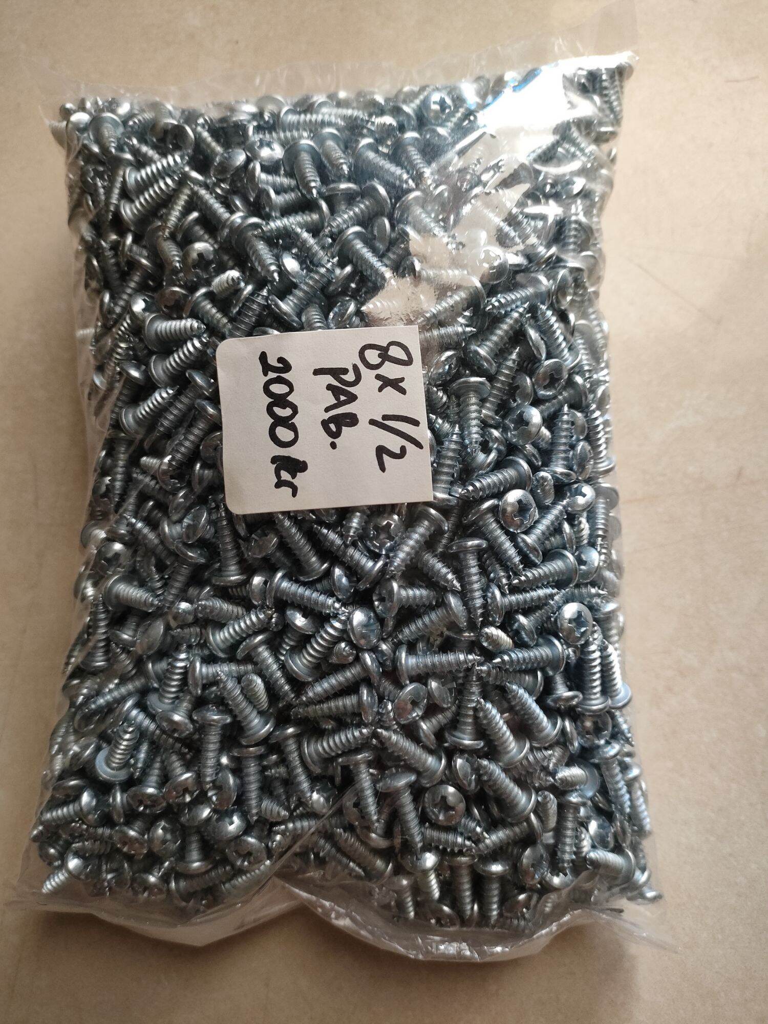 baut scrup 8*1/2 Pab isi 2000pcs | Lazada Indonesia