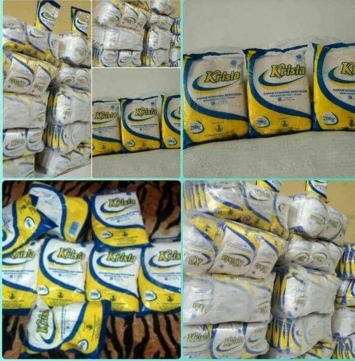 200 GR GARAM HALUS KRISTA KEMASAN | Lazada Indonesia