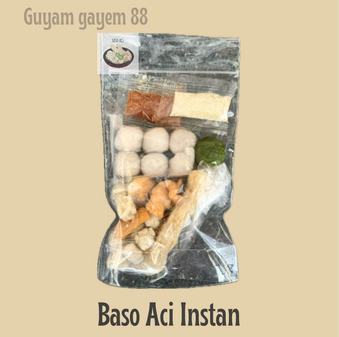 baso Aci khas bandung enak gurih dan nikmat/murah dan hemat/baso aci ...