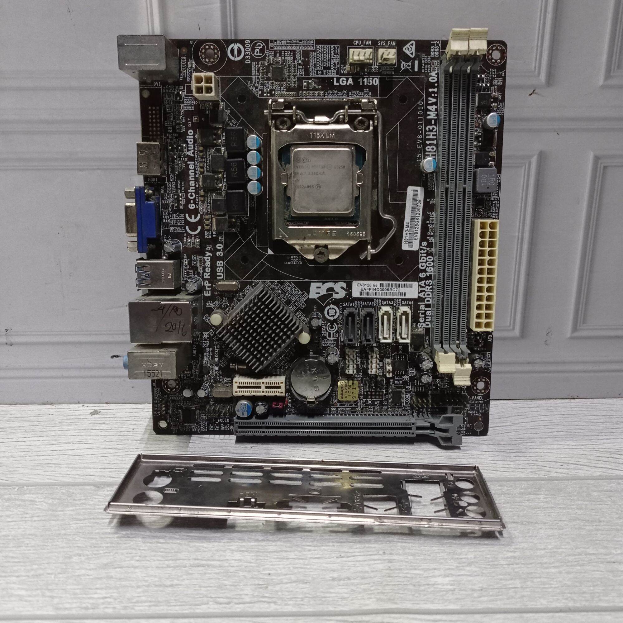 motherboard H81 soket 1150 ddr3 + core i3 gen 4 | Lazada Indonesia