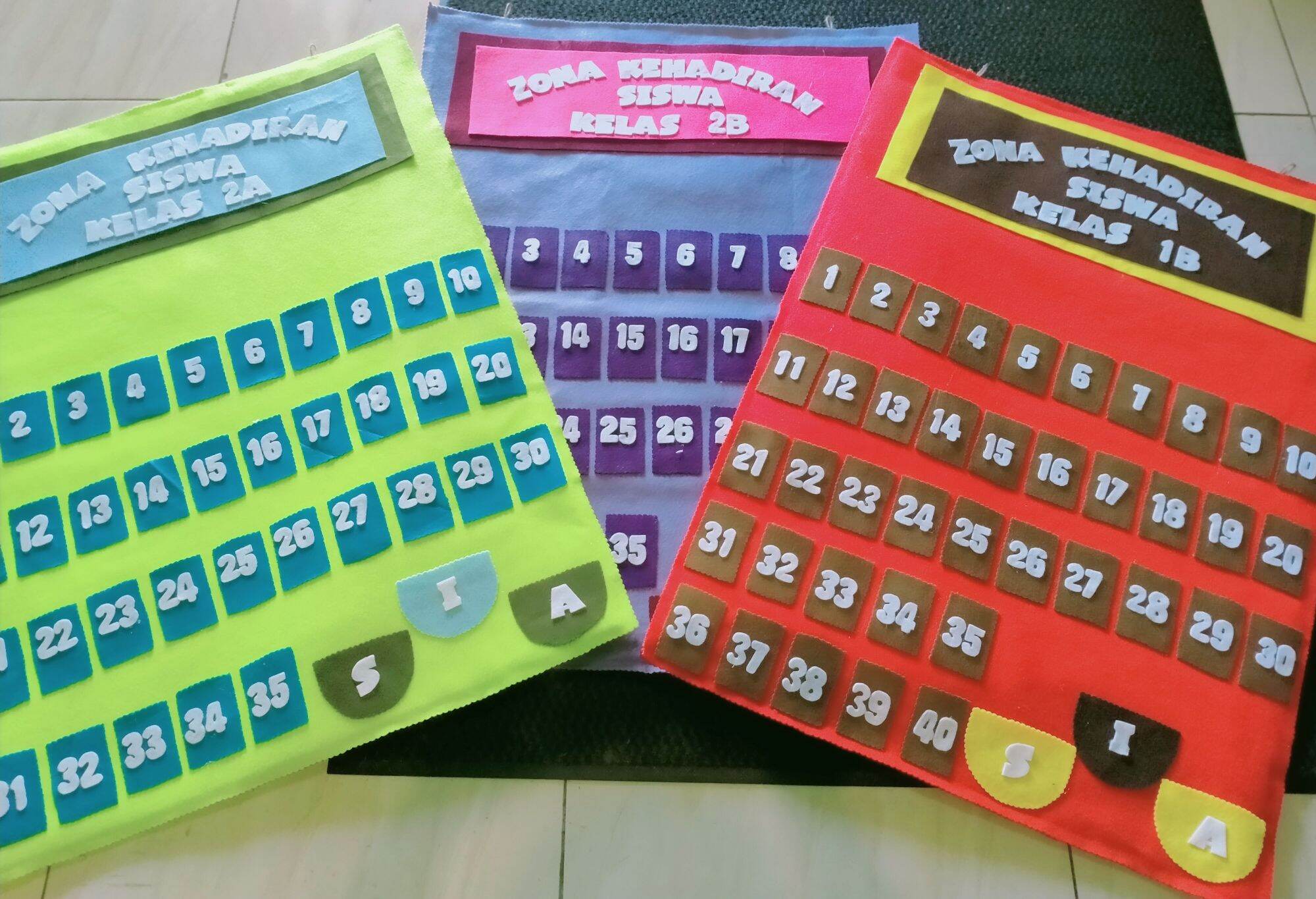 absensi modern//absen kekinian//daftar hadir siswa | Lazada Indonesia