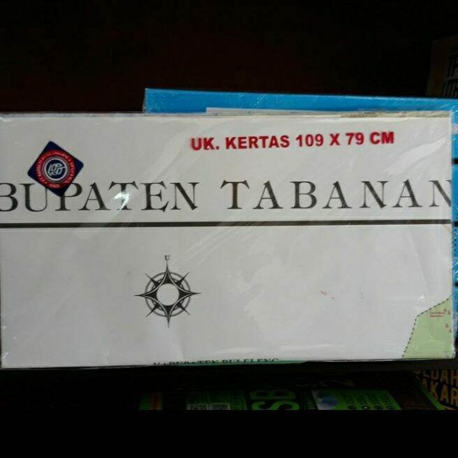 PETA KABUPATEN TABANAN BALI | Lazada Indonesia