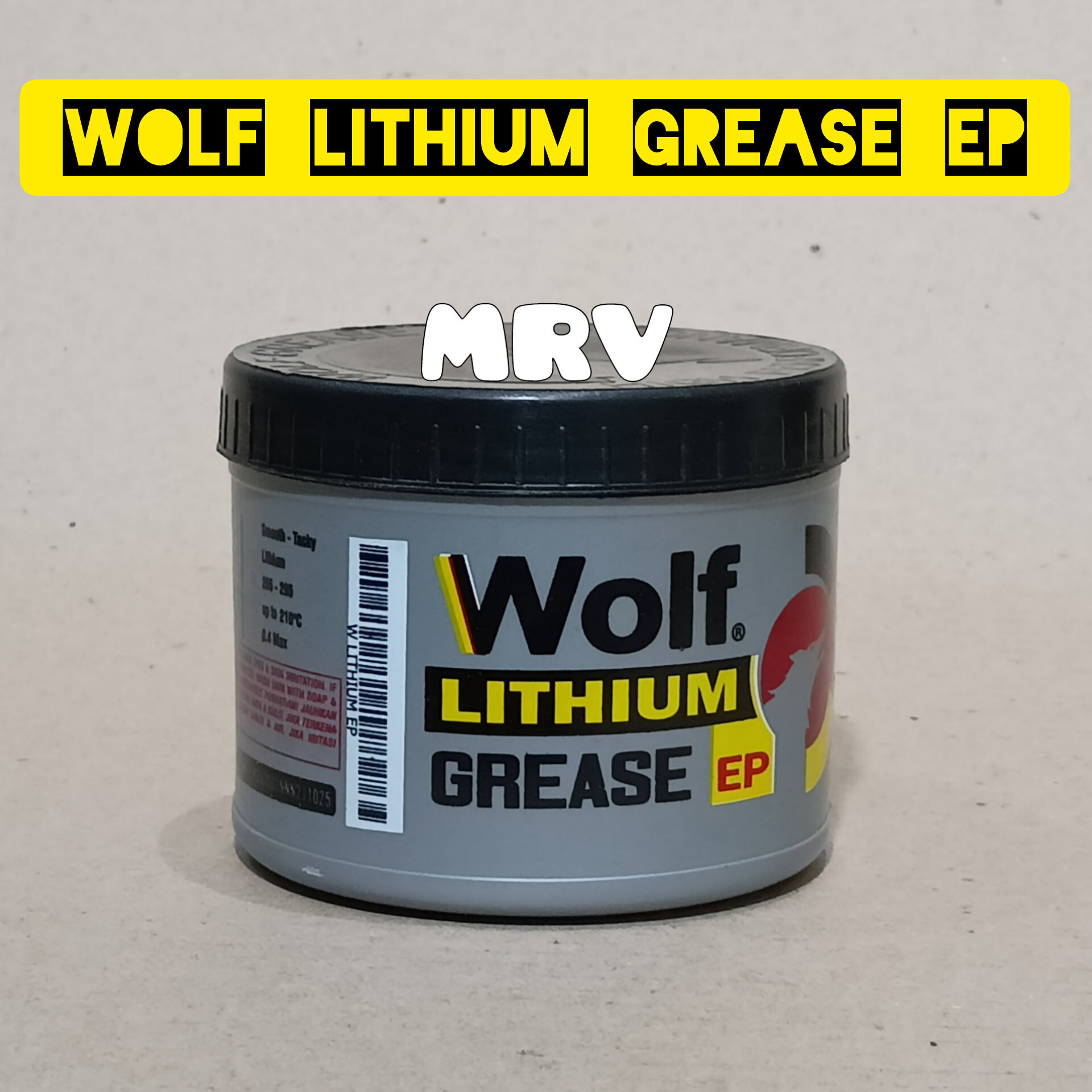 GEMUK WOLF LITHIUM GREASE EP TRANSPARAN | Lazada Indonesia
