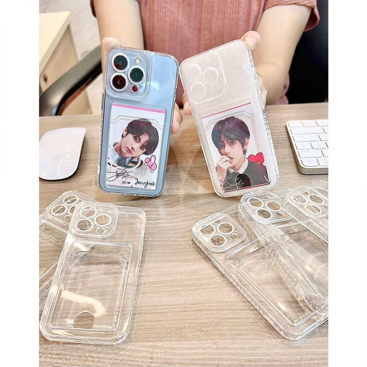 Case Slot Card Bening Terbaru Realme C21 Pelindung Belakang Ponsel ...