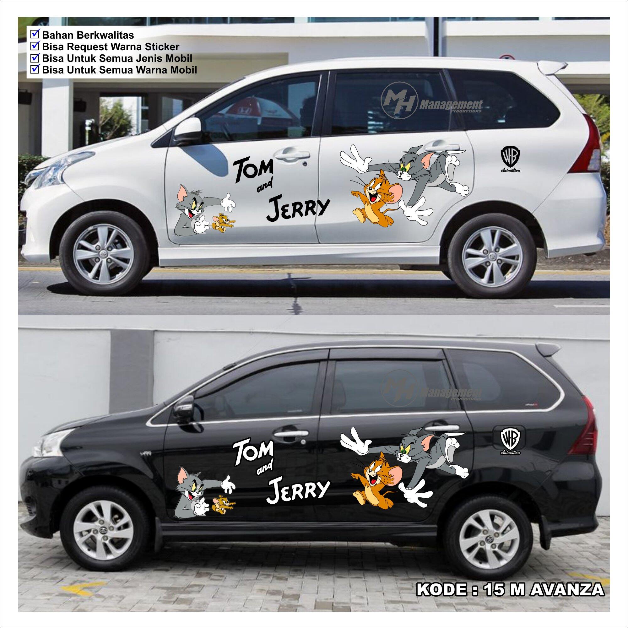 15MA Stiker mobil cutting mobil avanza xenia mobilio sesuai untuk semua ...