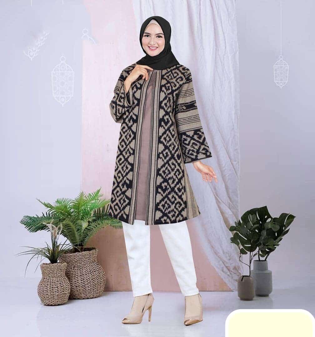 new shanaya dress tenun endek premium A1 | Lazada Indonesia